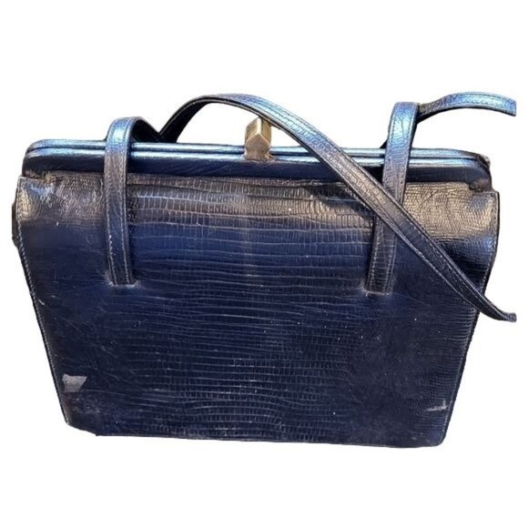 Mam'selle | Bags | Vintage Mamselle Originals New York Black Leather ...